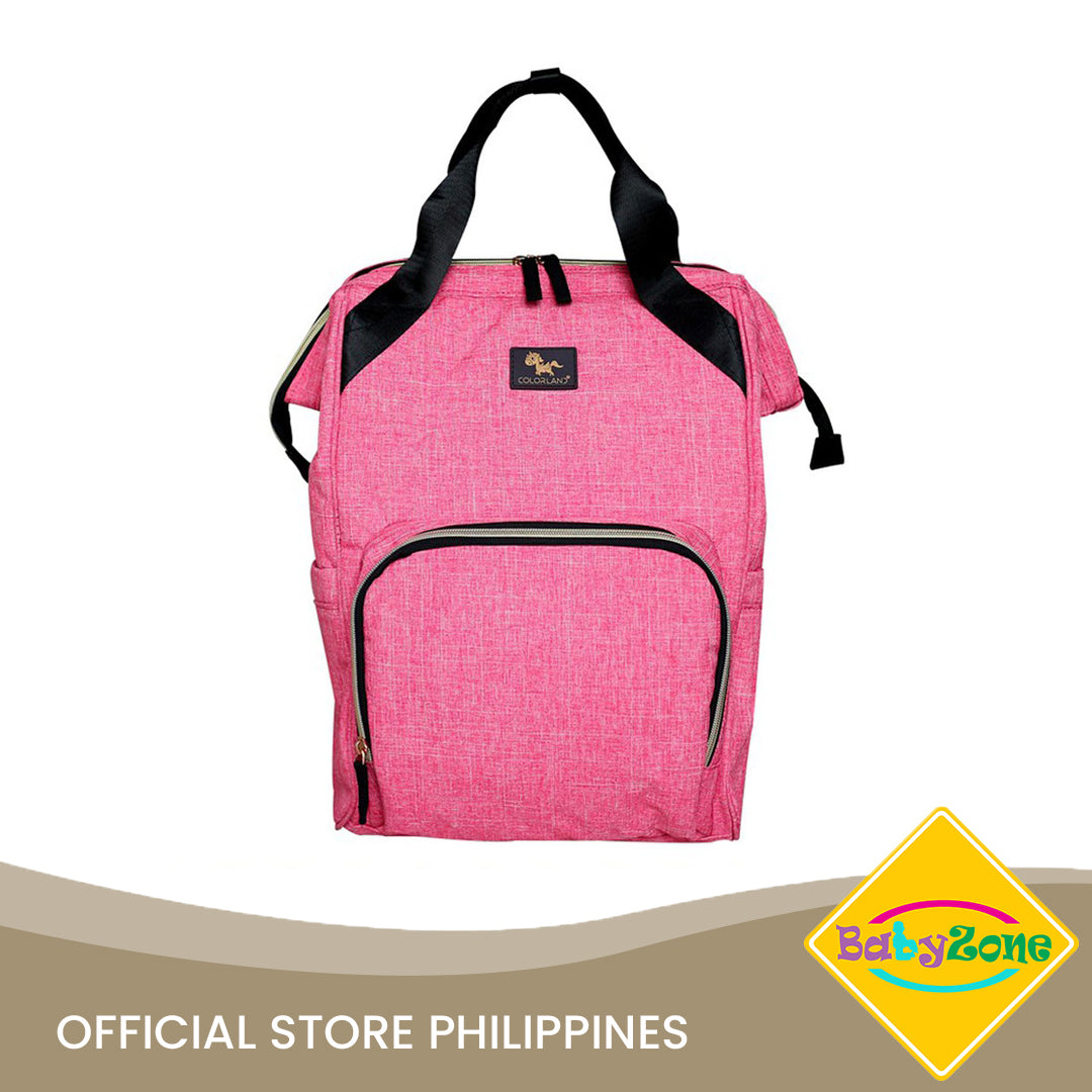 Colorland Bolide Baby Changing Backpack (BP156-G/Pink) – Babyzone ...